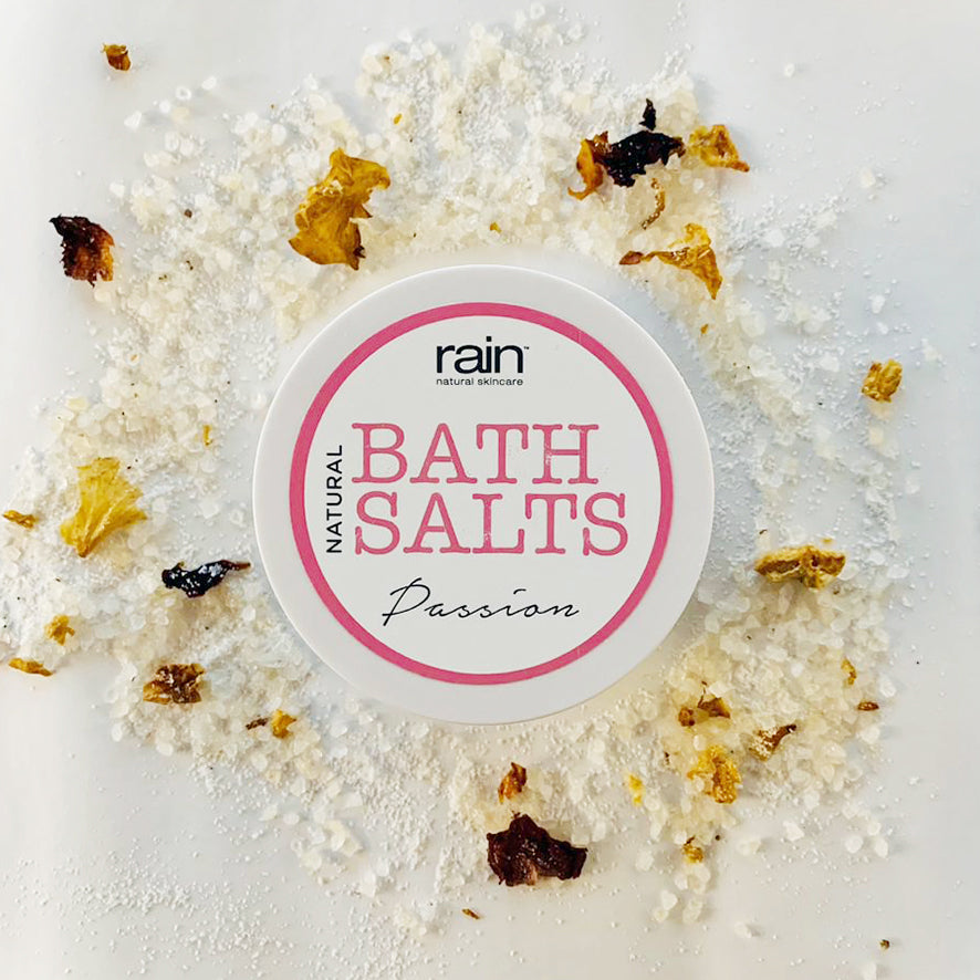 bath salts and oils – Rain Natural Skincare USA