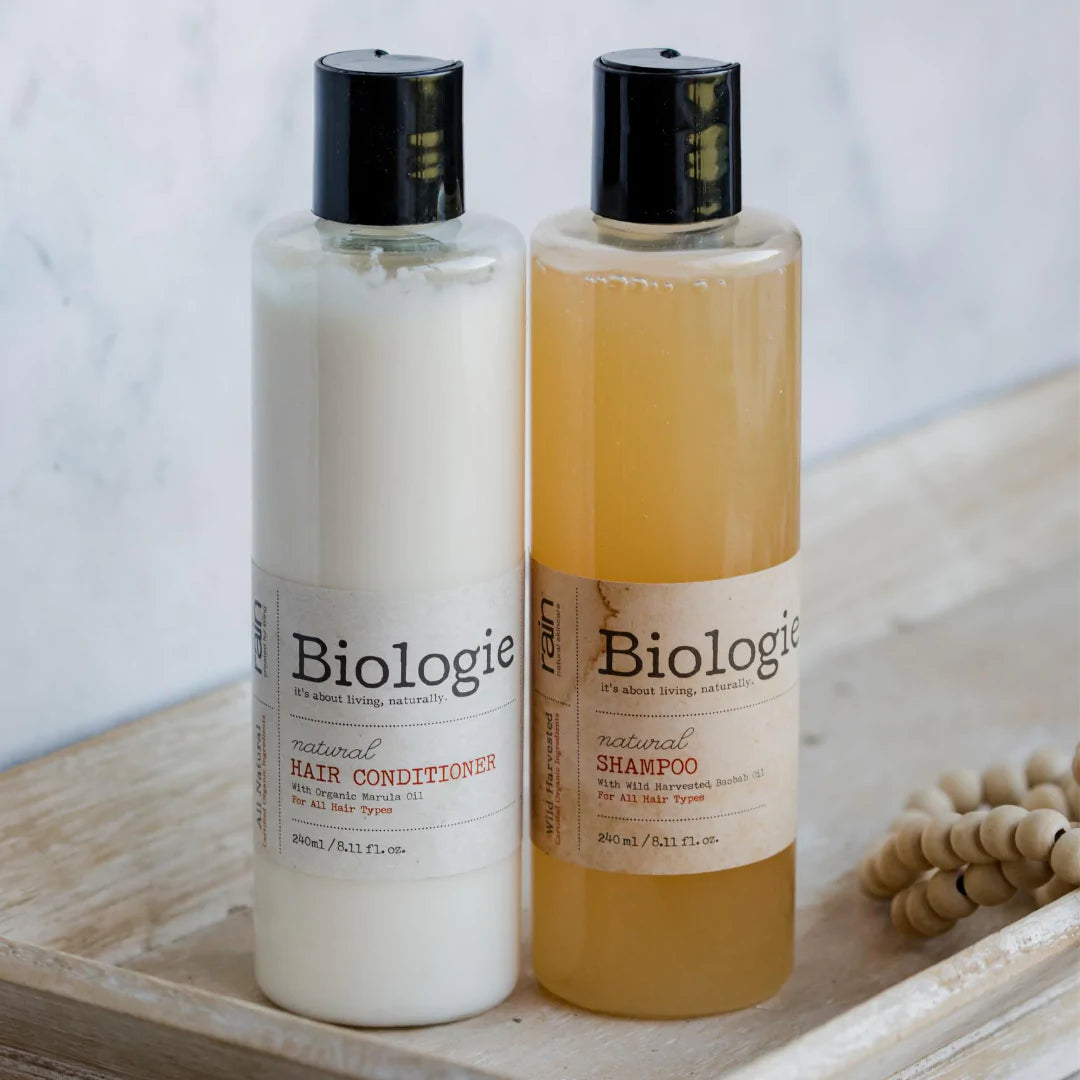 shampoo & conditioner liquids – Rain Natural Skincare USA