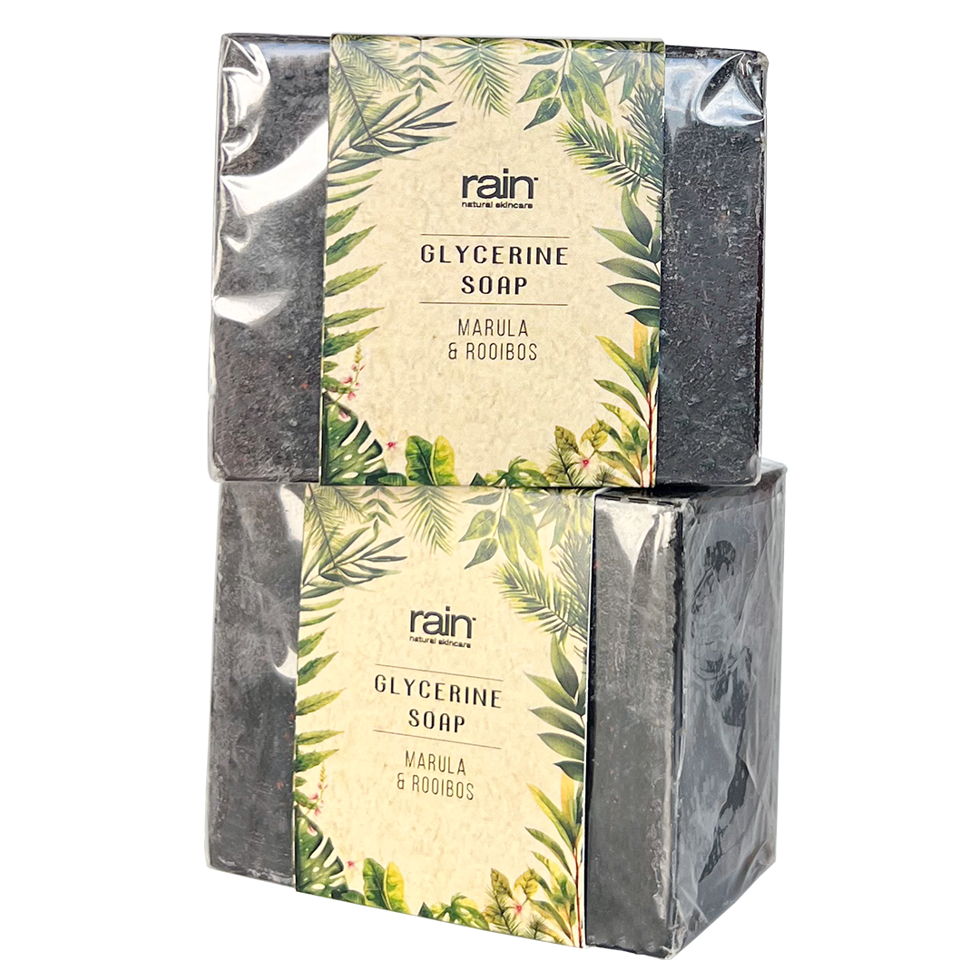 xmas 2025 - soap glycerine block - marula & rooibos 250g – Rain Natural ...